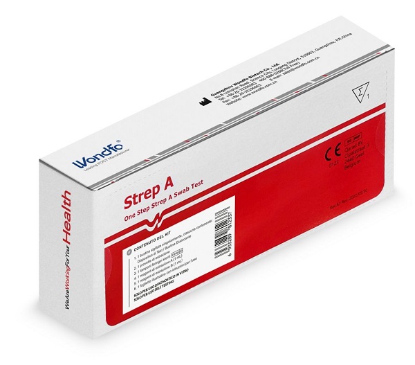 TEST ONE STEP STREP A DETERMINAZIONE QUALITATIVA ANTIGENI STREPTOCOCCO ...